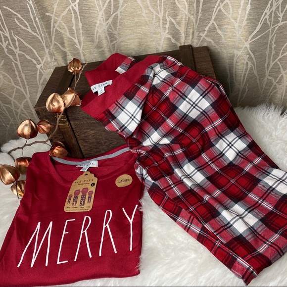 Rae Dunn | Intimates & Sleepwear | Rae Dunn Women Pajama Christmas New ...